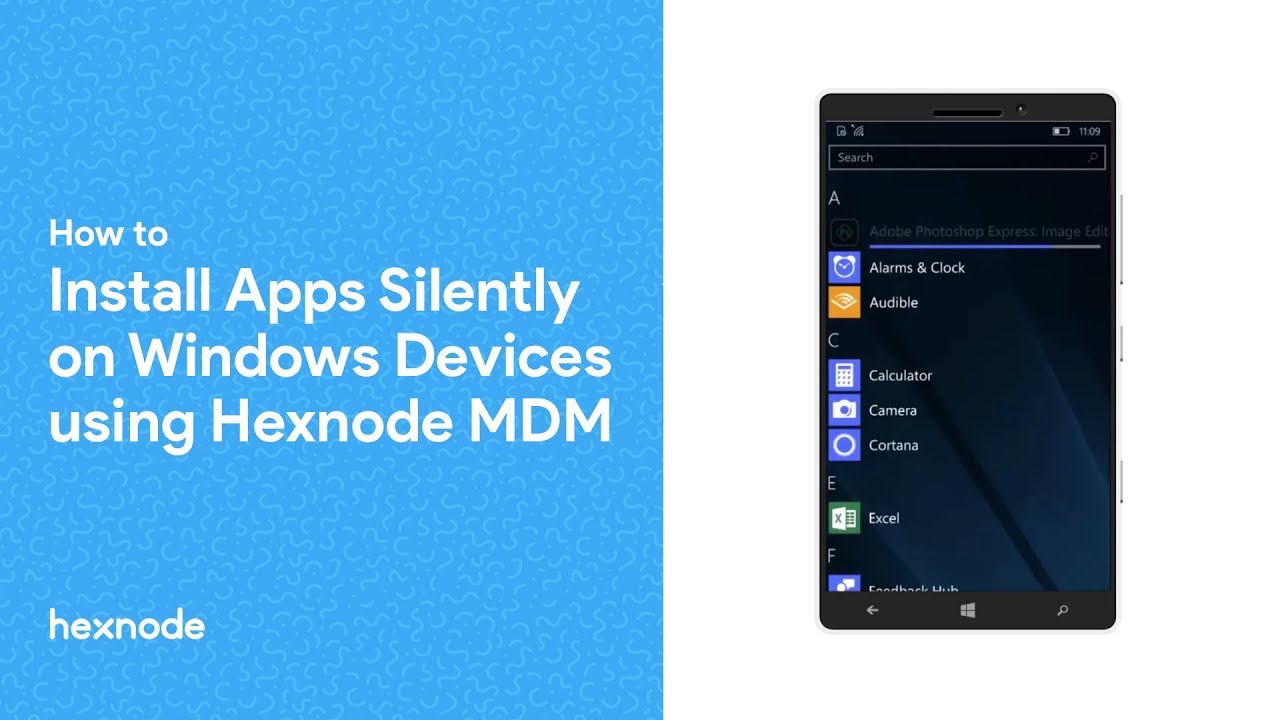 How to Install Apps Silently on Windows Devices using Hexnode MDM
