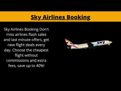 When to check in for Sky Airlines?