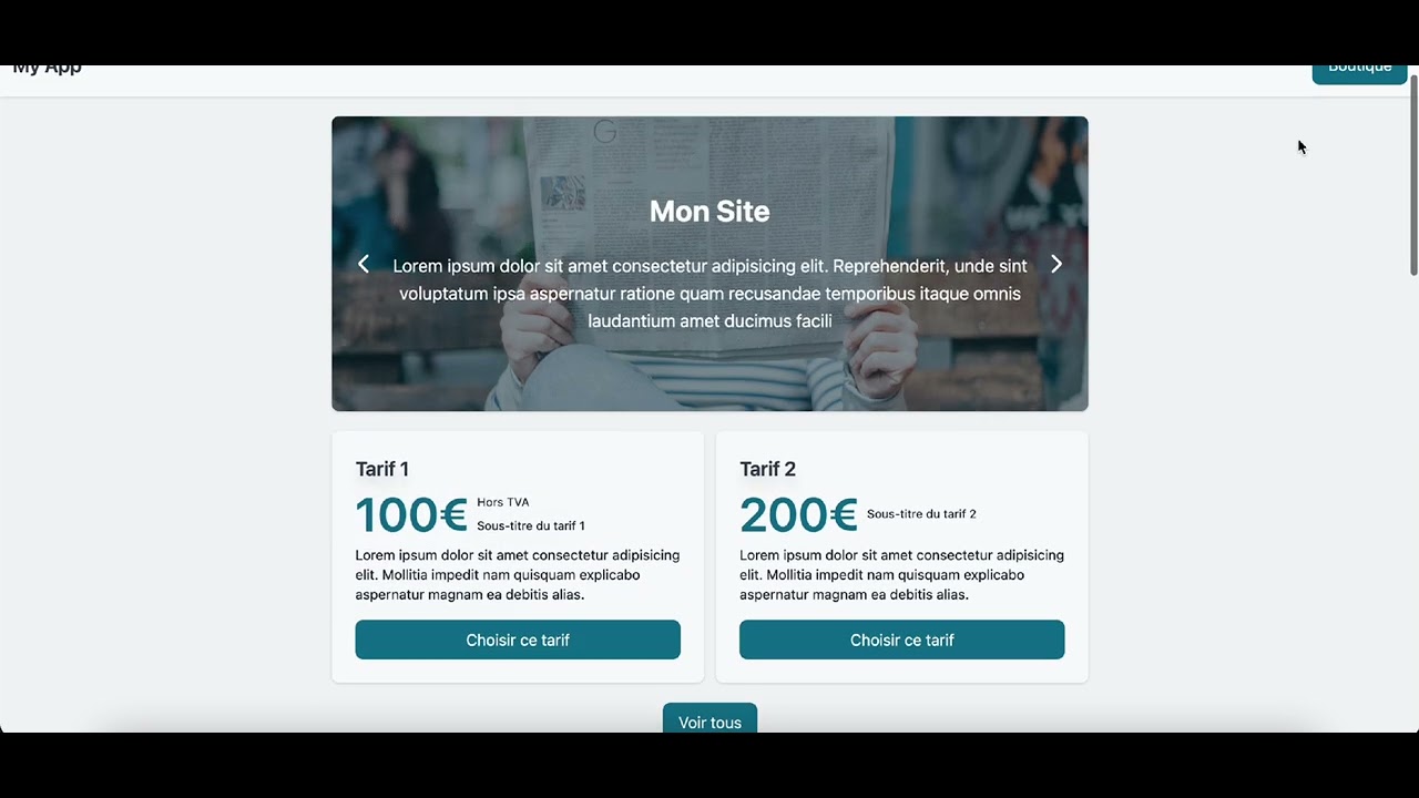 Modern React Template — Vite + TailwindCSS + Motion