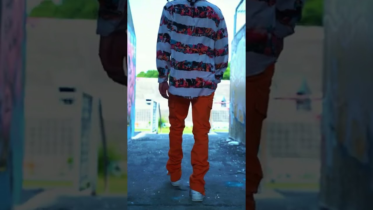 KDNK | STACKED DOUBLE CARGO PANTS