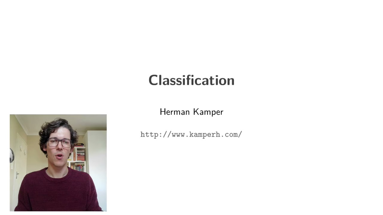 Classification 1: Task