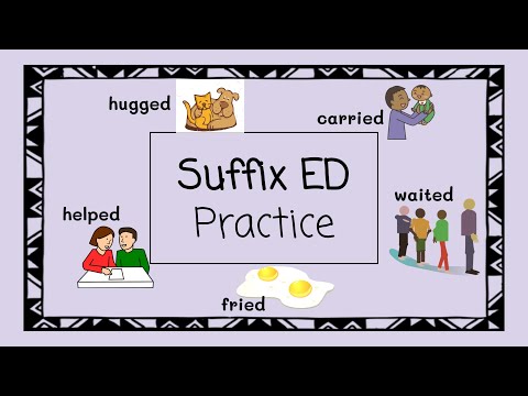 Suffix ED Practice - 4 Minute Phonics