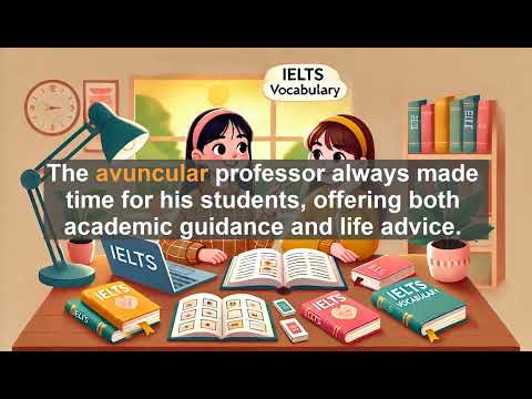 IELTS 9.0 Vocabulary Lesson: Avuncular - Meaning, Common errors, Synonyms and Antonyms