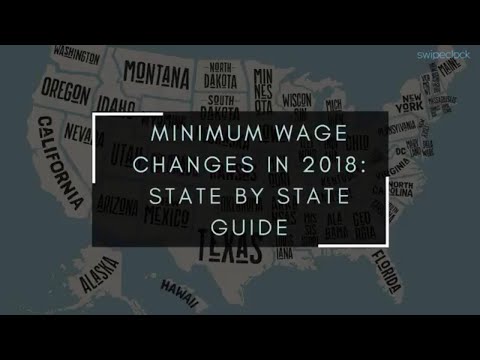 2018 Minimum Wage Changes in The United States: Full Guide for Employers and Human Resource managers