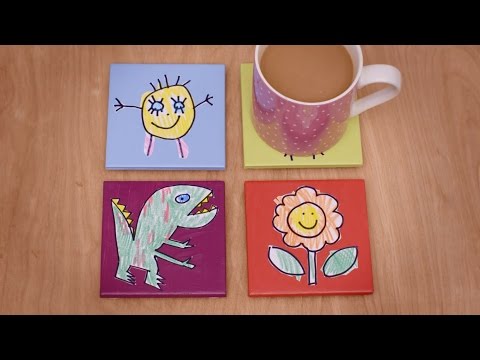 How to Create Personalised Tile Coasters