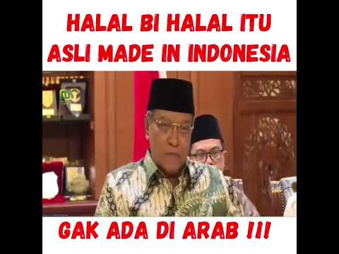 Asli Tradisi Nusantara, Begini Awal Mula Istilah Halal Bihalal