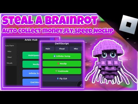 NEW Steal A Brainrot Script NO KEY - GET 100 ANY PET, STEAL 100 BRAINROT GOD, AUTO LOCK BASE