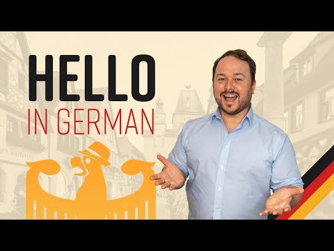 How To Say Hello In German