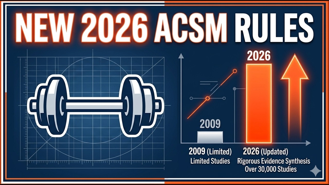 ACSM 2026 Update: The New Resistance Training Rules