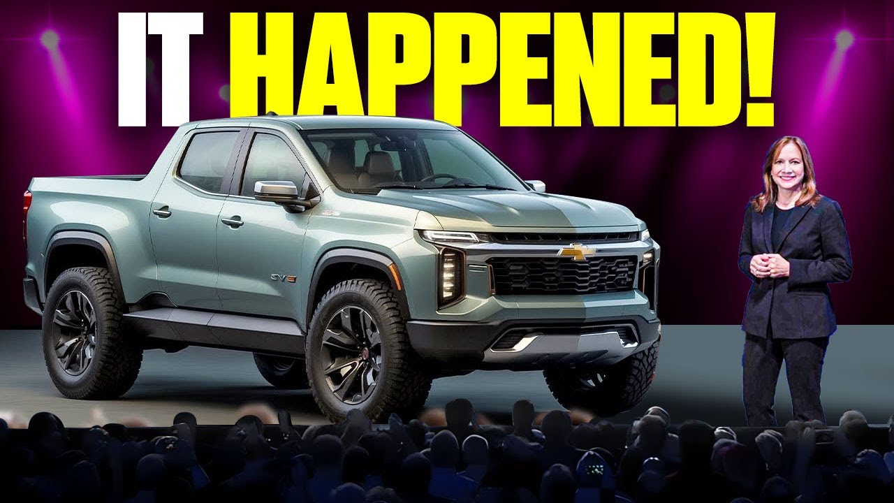 GM CEO Announces New $8,000 Pickup Truck & SHOCKS The Entire Car Industry!