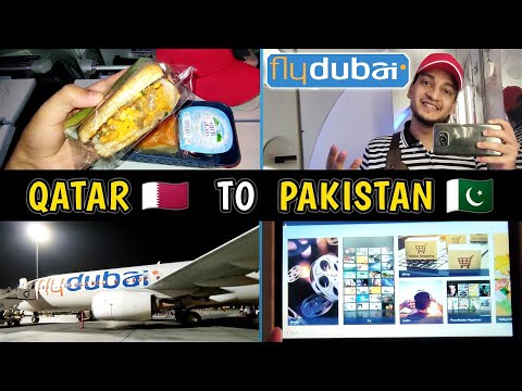 Fly Dubai Review from Qatar to Pakistan 🇶🇦 🇵🇰