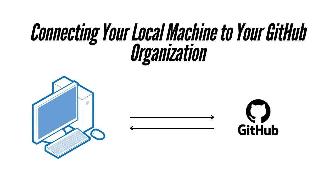 Connecting Your Local Machine to Your GitHub Organization