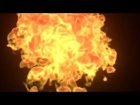 PNG fire video long