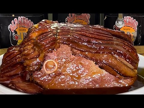 THE PERFECT HAM FOR CHRISTMAS DINNER/OLD SCHOOL BROWN SUGAR HONEY GLAZED HAM/VLOGMAS DAY 18