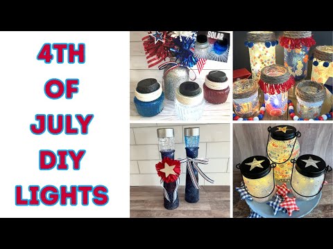 4 Budget Craft Ideas for 4th of July Decor with Dollar Tree Supplies