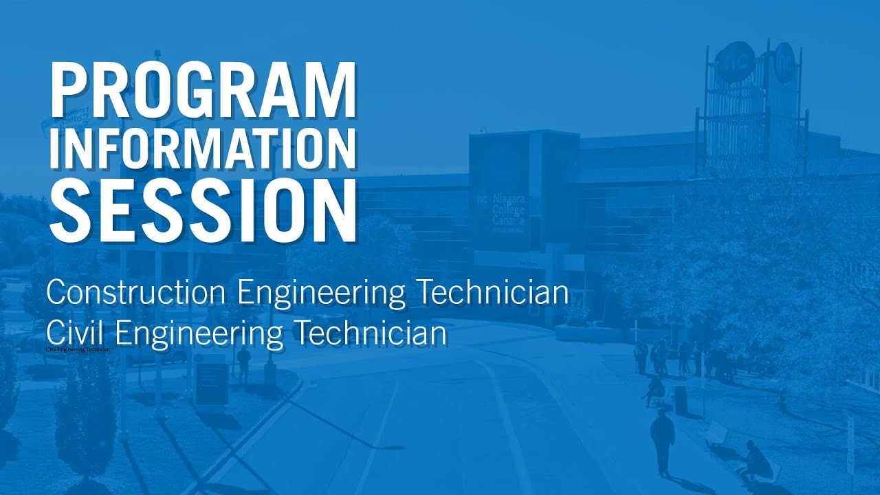 Program Information Session ~ Construction Engineering / Civil Engineering