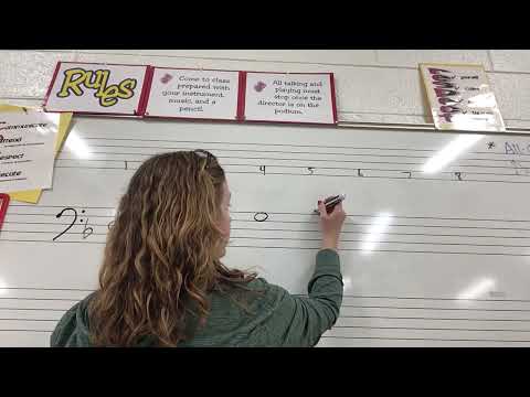 Writing Scales - d minor scale in bass clef