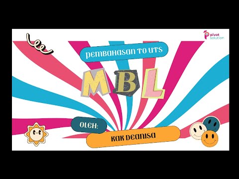 PEMBAHASAN TRY OUT UTS MATEMATIKA DAN BERPIKIR LOGIS PART 1 PIVOT SOLUTION