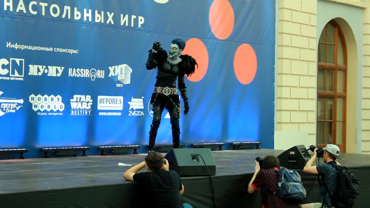 Death Note Ryuk Cosplay at IgroCon 2018