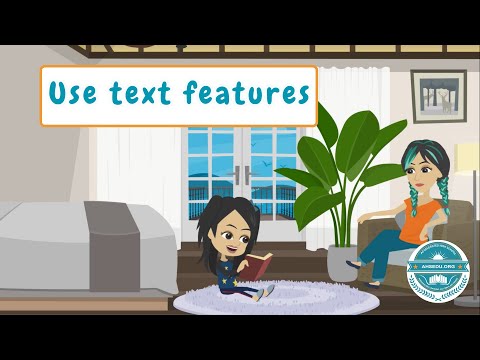 AA_ Use text features | The Captain AHS-Show | English Lesson