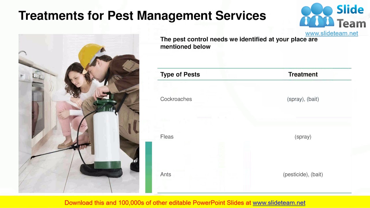 Pest Management Services Proposal PowerPoint Presentation Slides