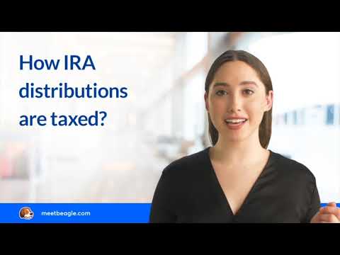 How IRA distributions are taxed?