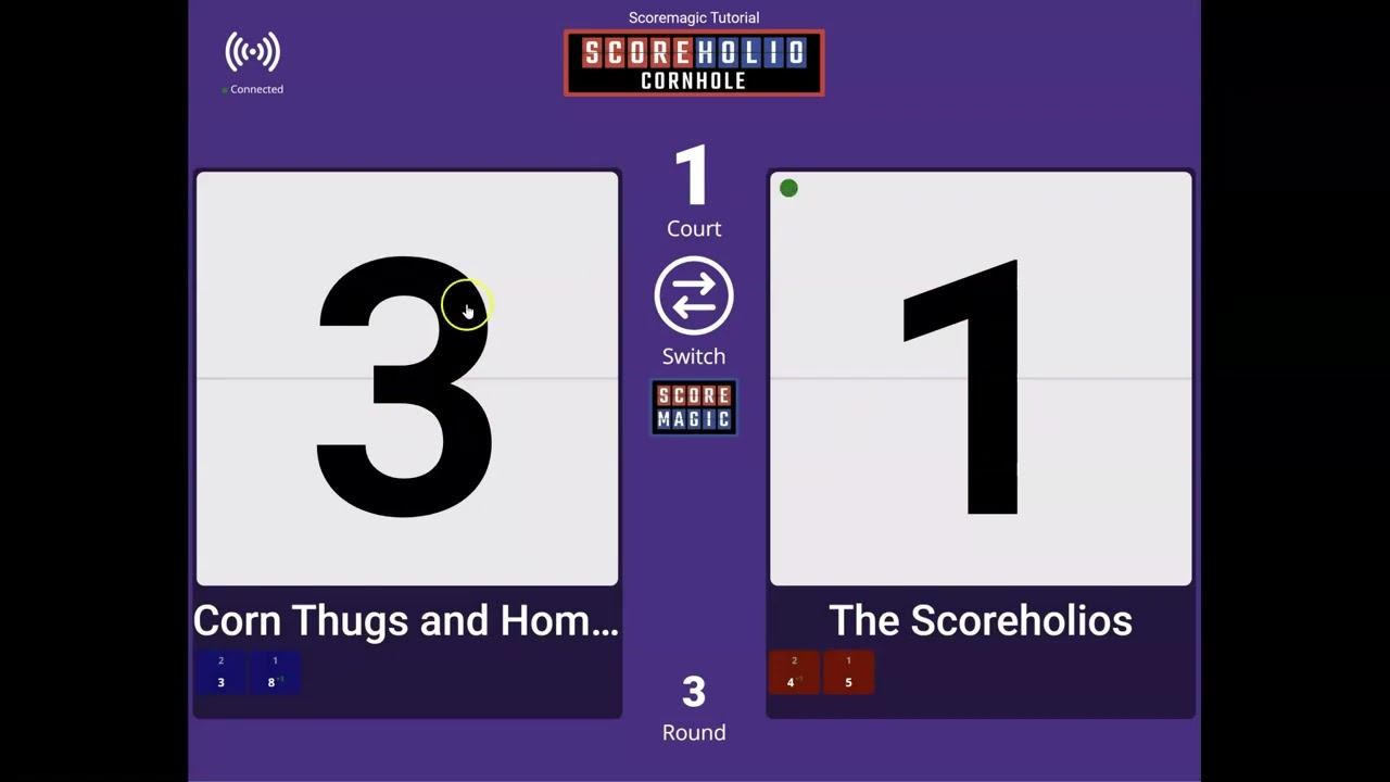 Scoreholio Scoremagic - Cornhole