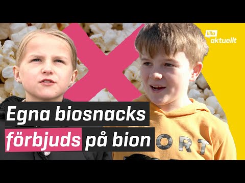 Filmstaden förbjuder eget snacks | Lilla Aktuellt