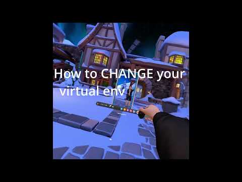 How to change you "HOME" Virtual environment In vr MetaQuest 3 OCCULUS