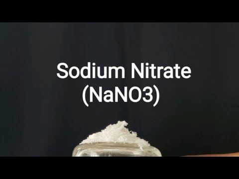 Preparation of Sodium Nitrate ( NaNO3 ).