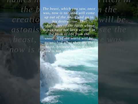 Bible | Revelation 17:8 | The beast which you saw once w...