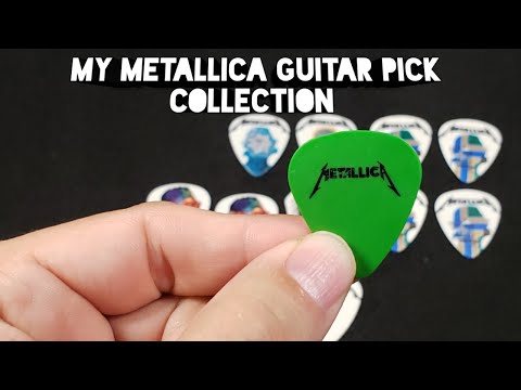 My Metallica Guitar Pick Collection