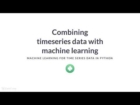 Python Tutorial: Machine learning and time series data
