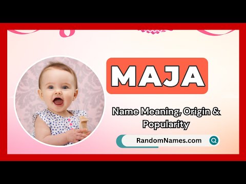Maja - Baby Girl Name Meaning, Origin & Popularity - RandomNames.com