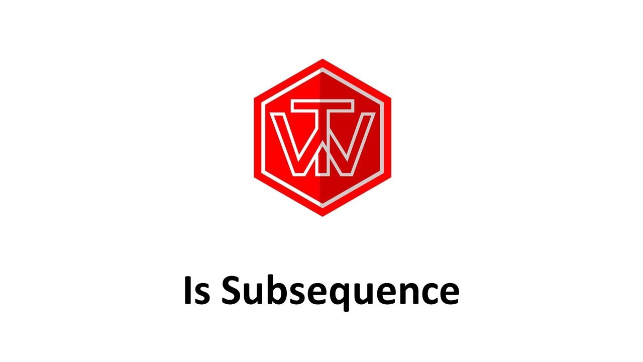 Is Subsequence | LeetCode 392 | Google Coding Interview Tutorial