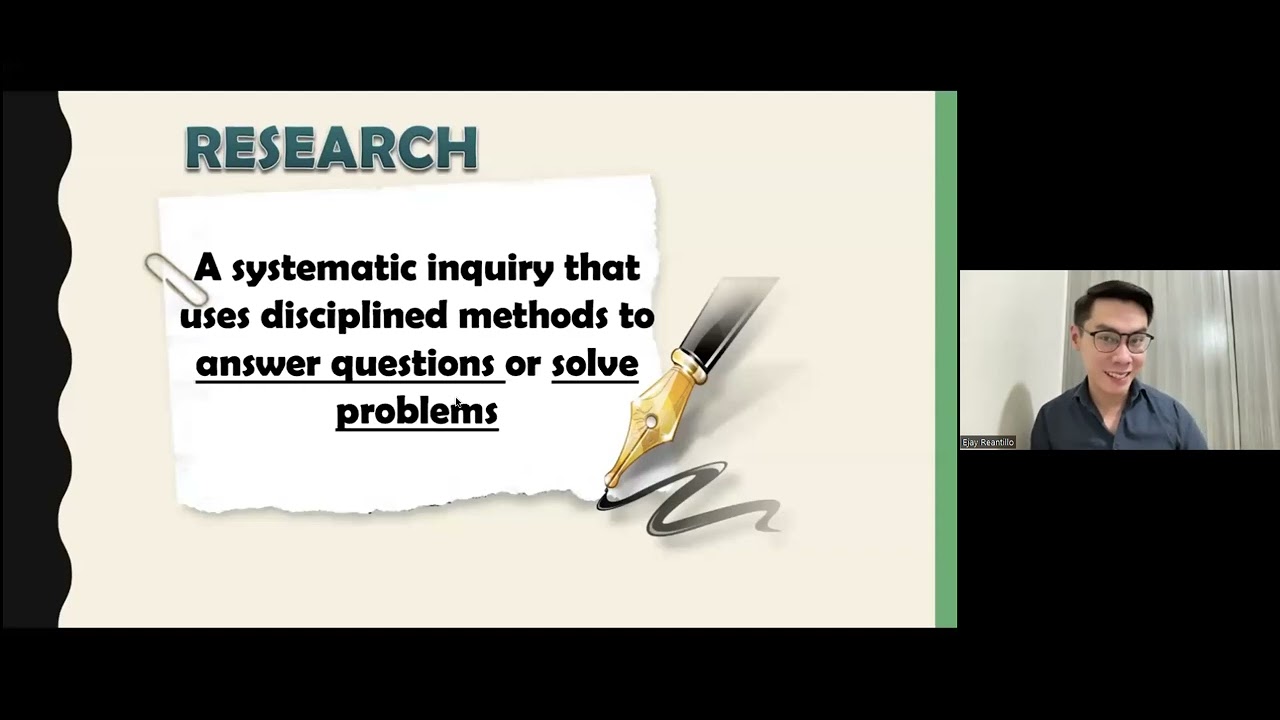 Nursing Research by Mr  Ejay Reantillo