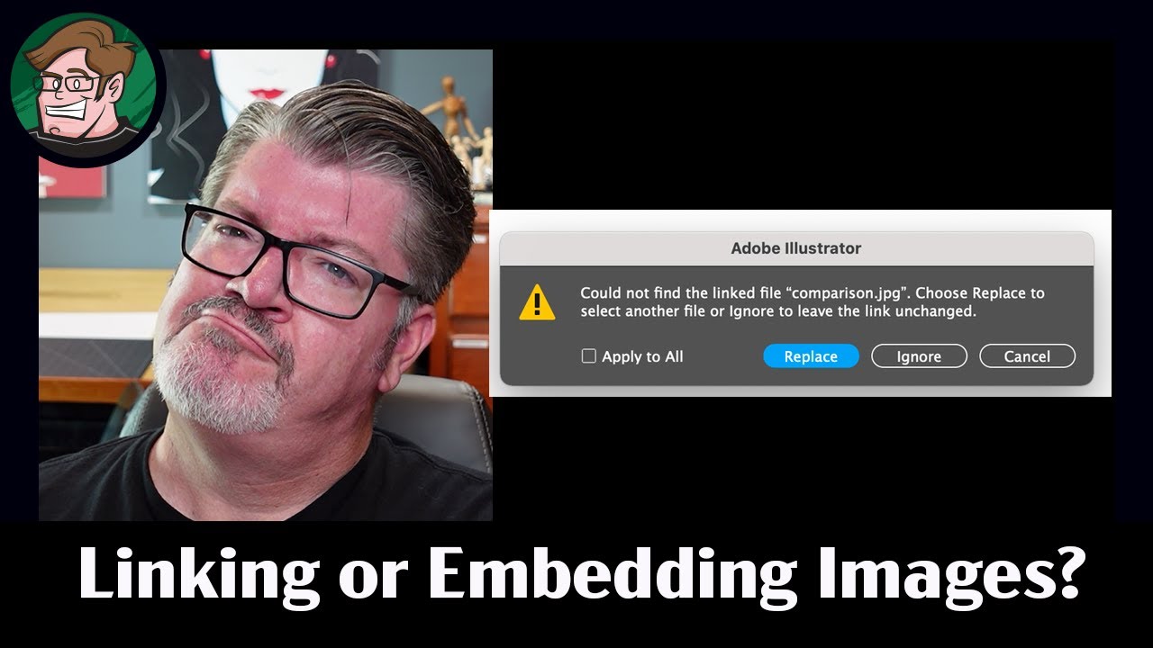Linked vs Embedded Images in Adobe Illustrator