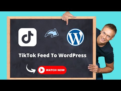 Embed Tok-tok Feed on WordPress without plugin (Elementor)
