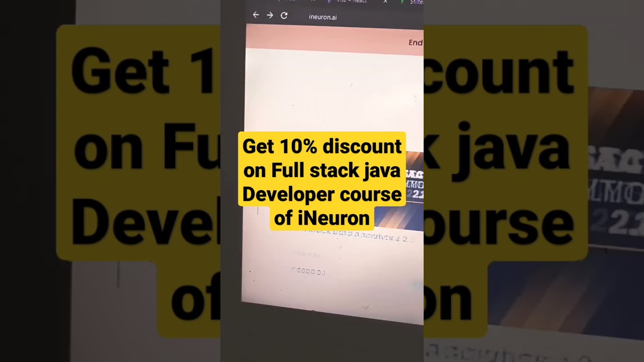 Get 10% Discount on Full stack Java Developer # Telusko #naveenreddy # java