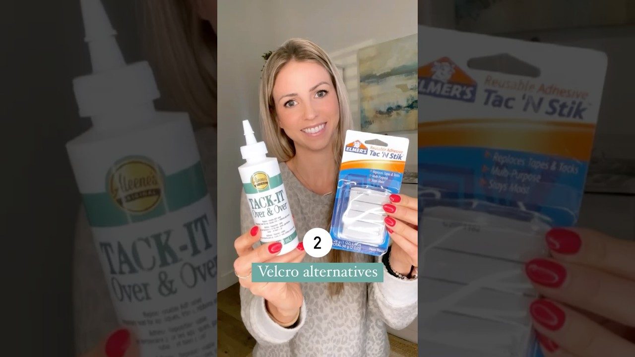 Tip: Velcro alternatives