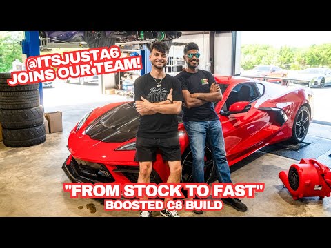 Building@itsjusta6official Twin Turbo C8 Build! Pt 1- Assembly and Dyno