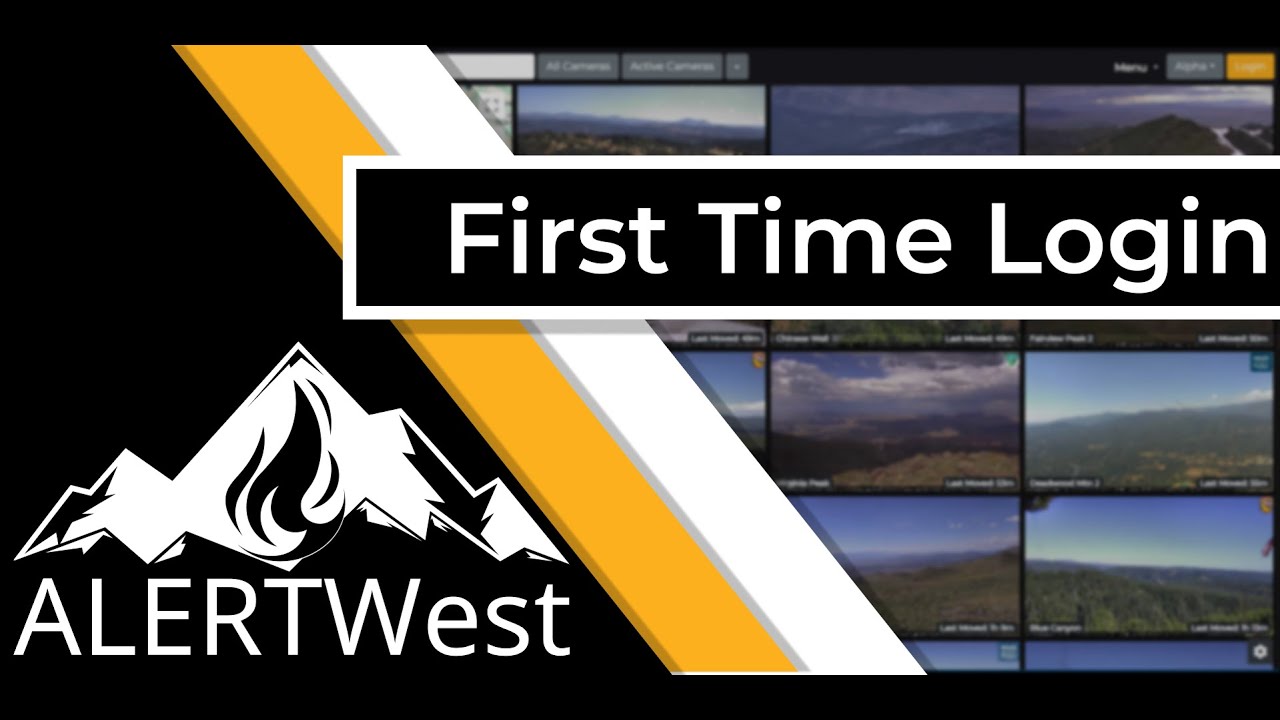 First Time Login Tutorial