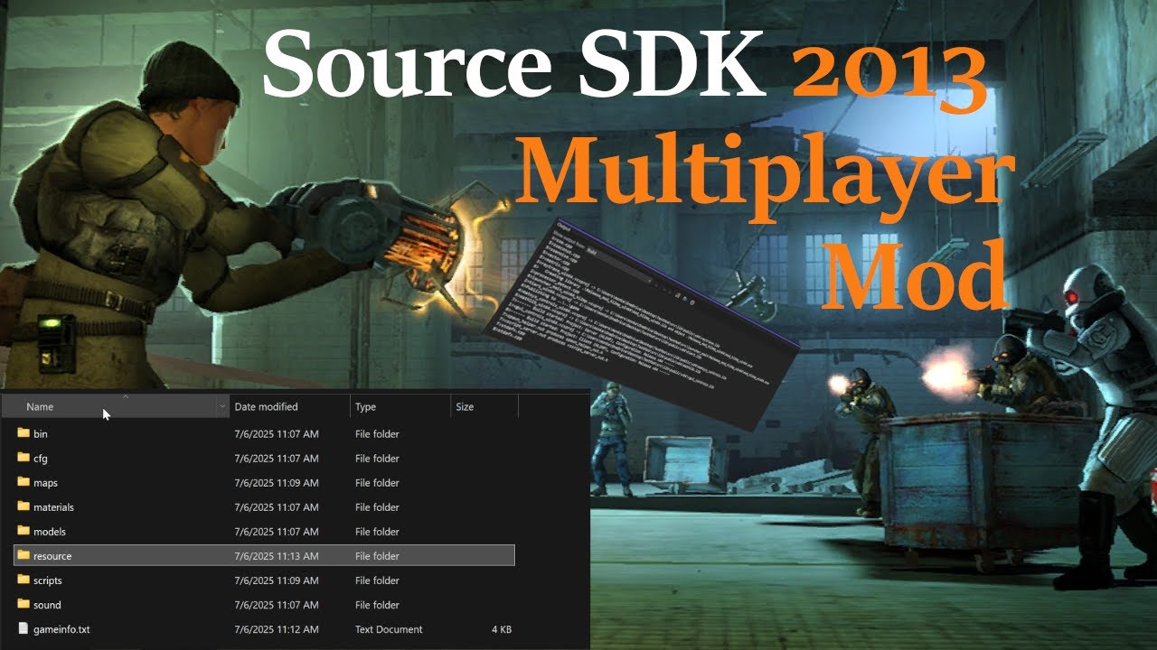 Source 2013 Multiplayer Mod Tutorial | Getting Started |