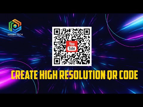 How to create a high quality QR CODE for free?