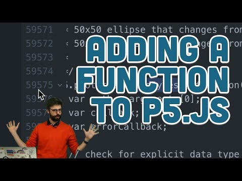Adding a Function to p5.js