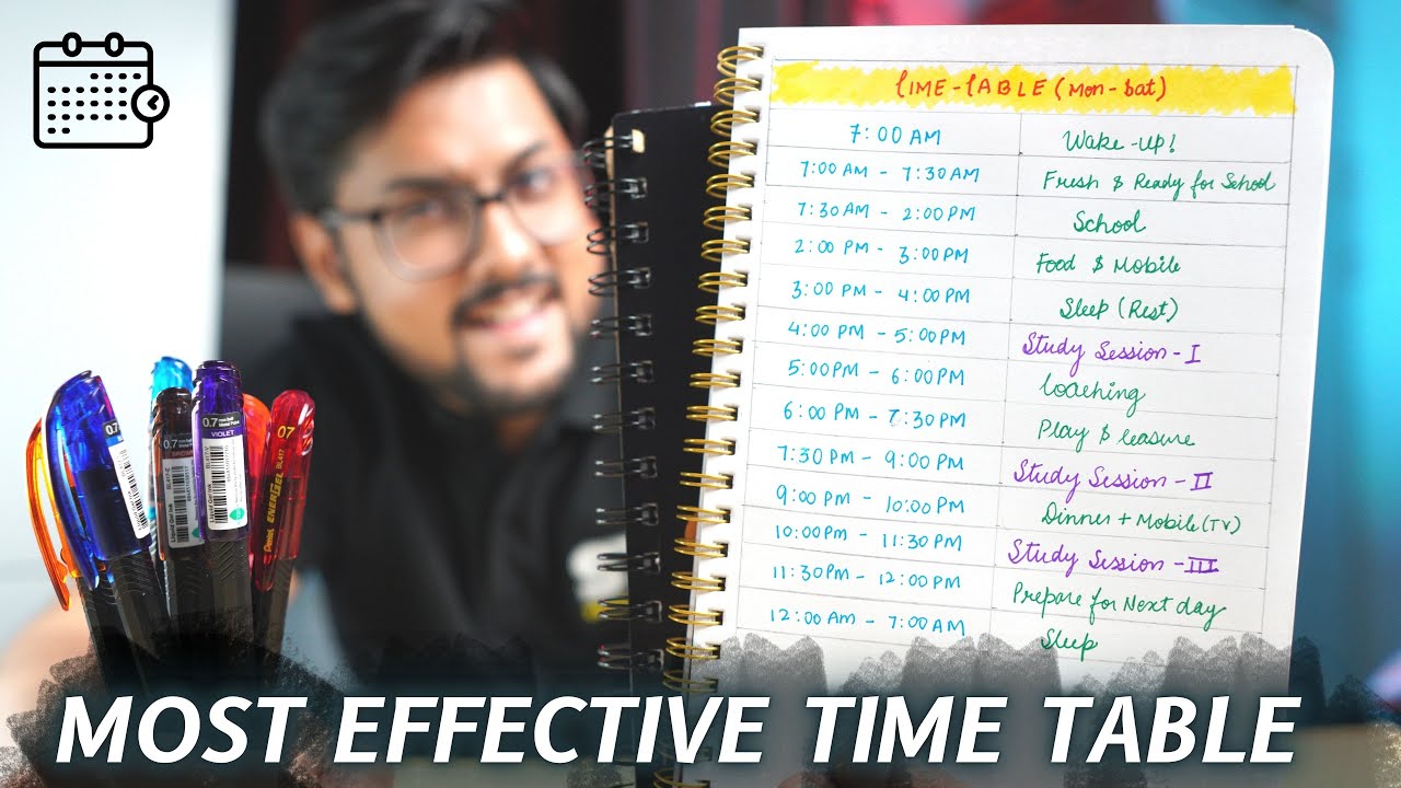Effective Time Table Techniques for Students: A Comprehensive Guide | Galaxy.ai
