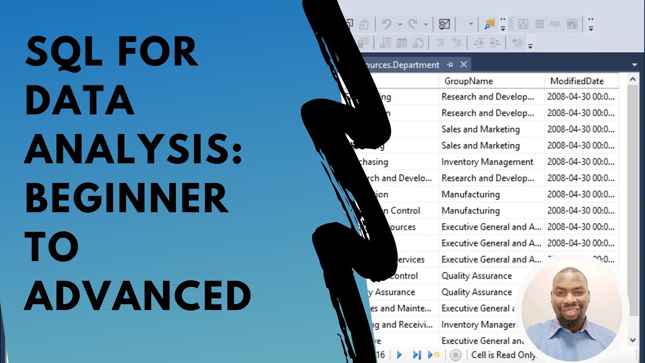 SQL Tutorial for Data Analysts | Beginner to Advanced Course
