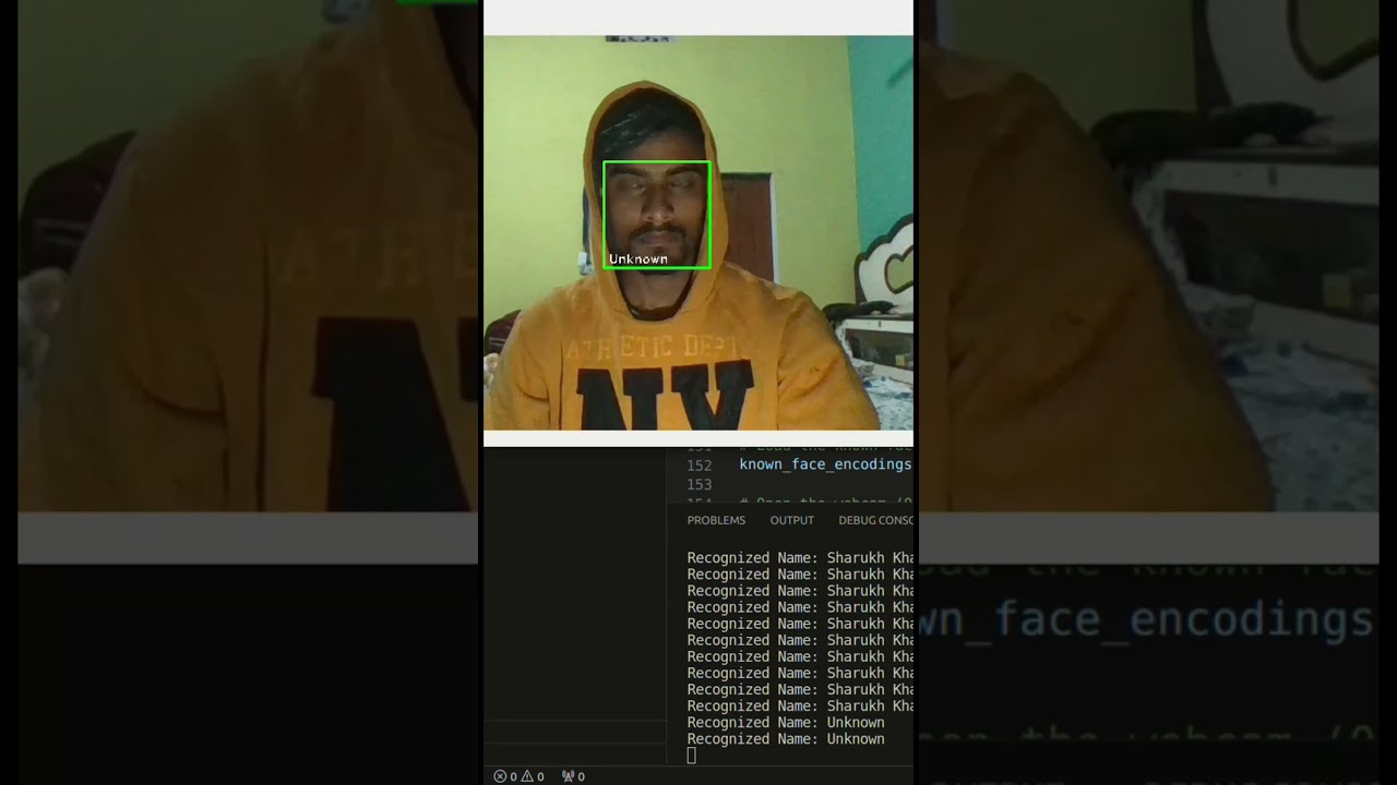 Real-time Face Recognition with OpenCV and face_recognition  #opencvpython#facerecognition #opencv