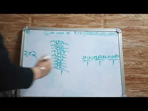 CUBE ROOT OF 512. EASY STEP BY STEP EXPLANATION.