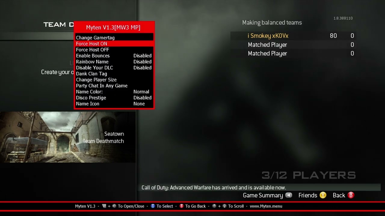 How to Force Host/Migration Using Myten VIP v1.3.9.5